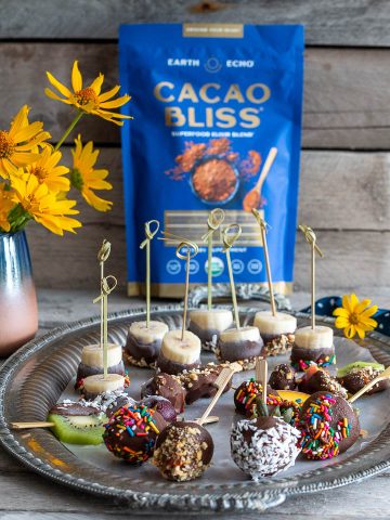 Chocolate Covered Frozen Fruit (Homemade Magic Shell) - Healthy World ...