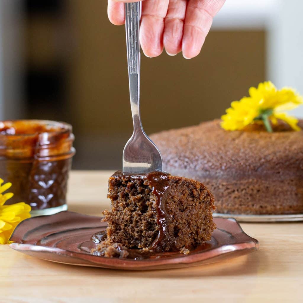 Coffee Flavored Cake with Espresso Meringue - Healthy World Cuisine