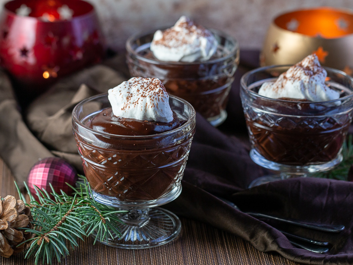 Easy Microwave Chocolate Pudding - Healthy World Cuisine