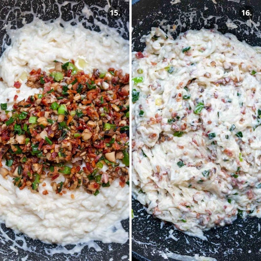 Meat Lover's Daikon Bacon Radish Cake - Healthy World Cuisine