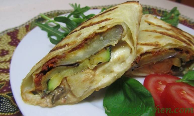 Grilled Harvest Wraps - Healthy World Cuisine