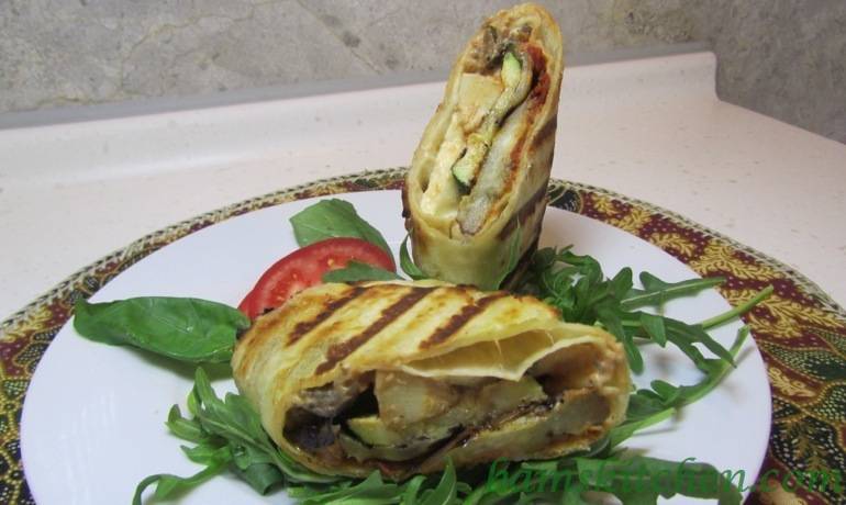 Grilled Harvest Wraps - Healthy World Cuisine