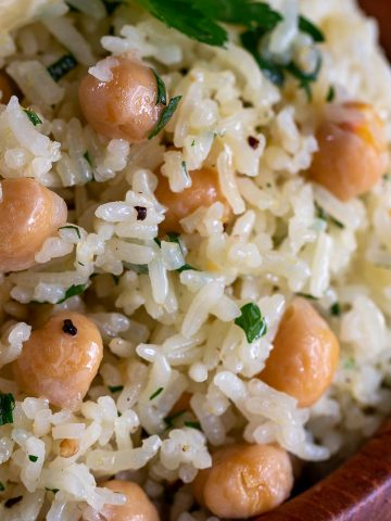 Lemon Pepper Rice (Greek Side Dish + VIDEO) - Healthy World Cuisine