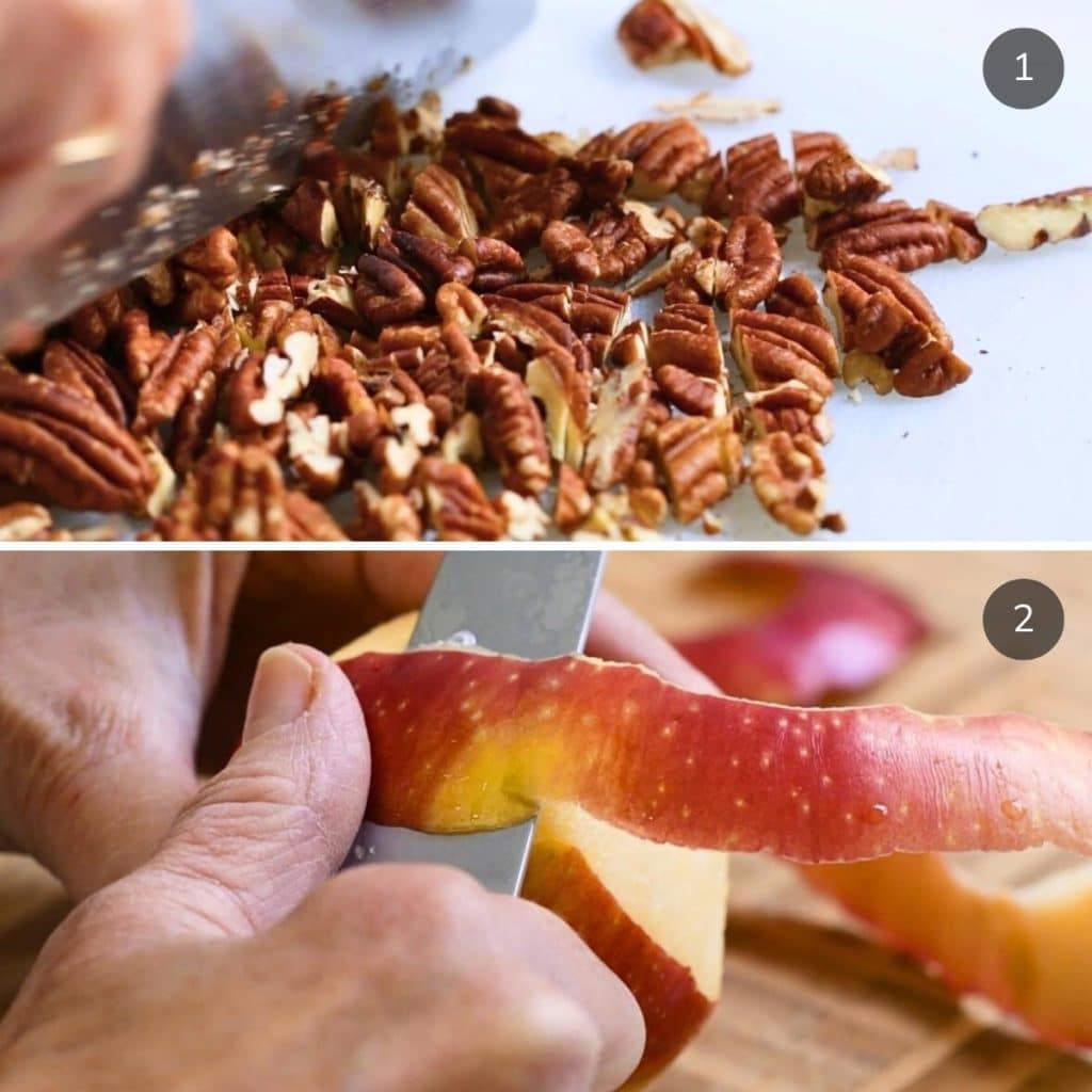 Apple Pecan Spring Roll Mooncakes - Healthy World Cuisine