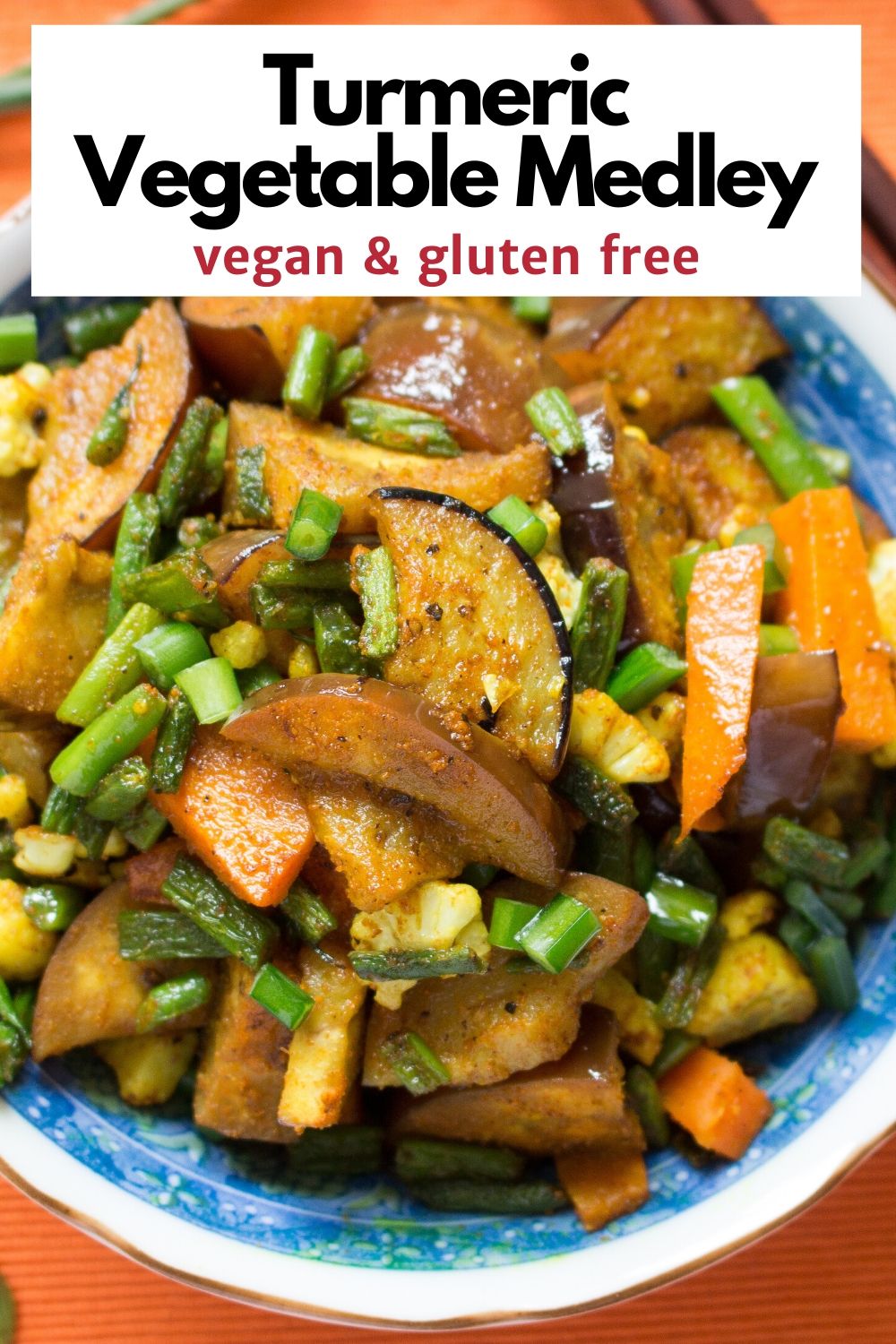 Turmeric Vegetable Medley - Healthy World Cuisine