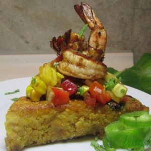 Cajun Shrimp and Jalapeno Cornbread - Healthy World Cuisine