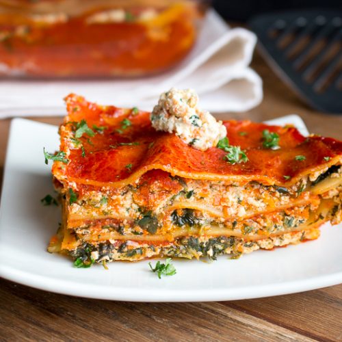 Vegetable Tofu Ricotta Lasagna - Healthy World Cuisine