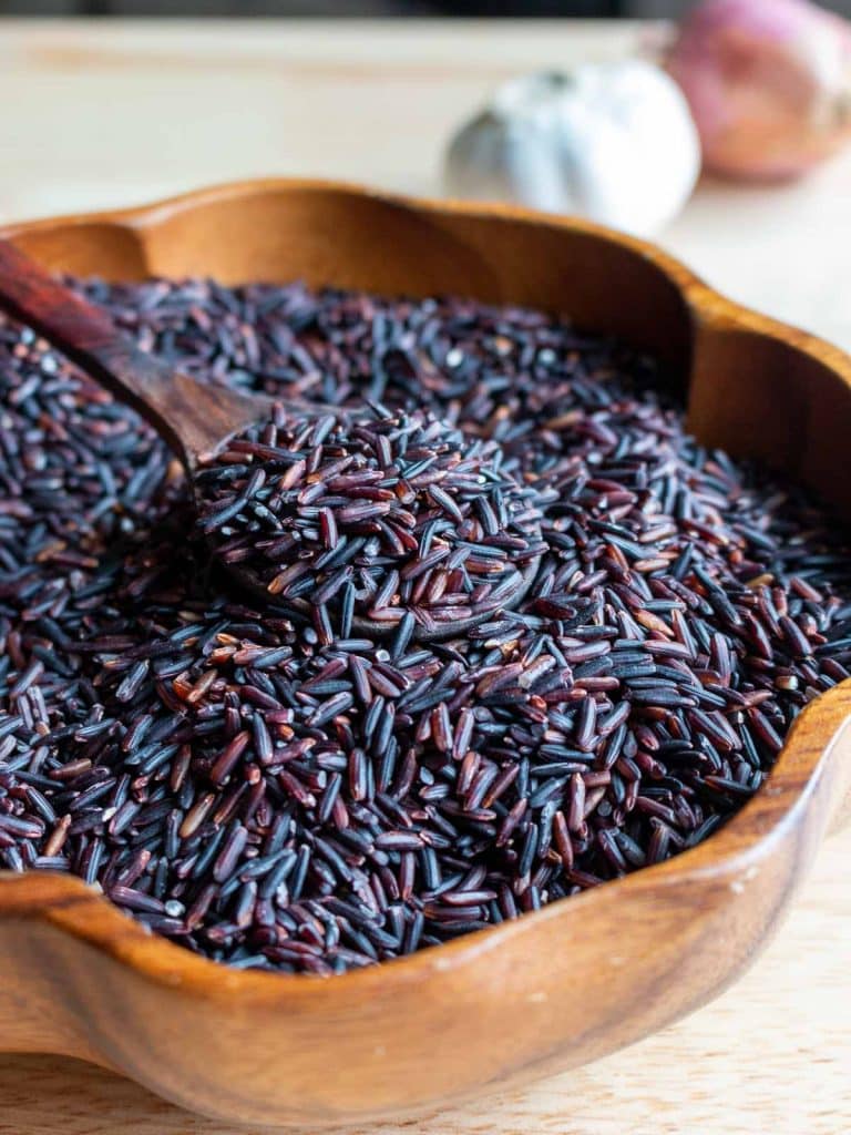 Instant Pot Black Rice Pilaf - Healthy World Cuisine