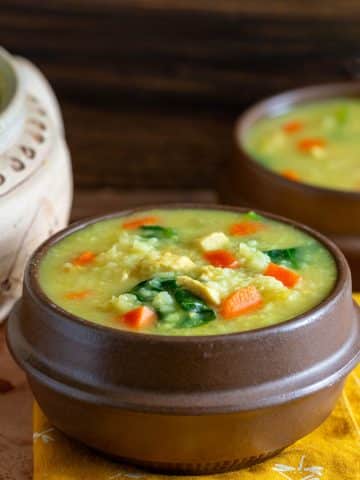 Immune Boosting Chicken and Rice Soup - Healthy World Cuisine