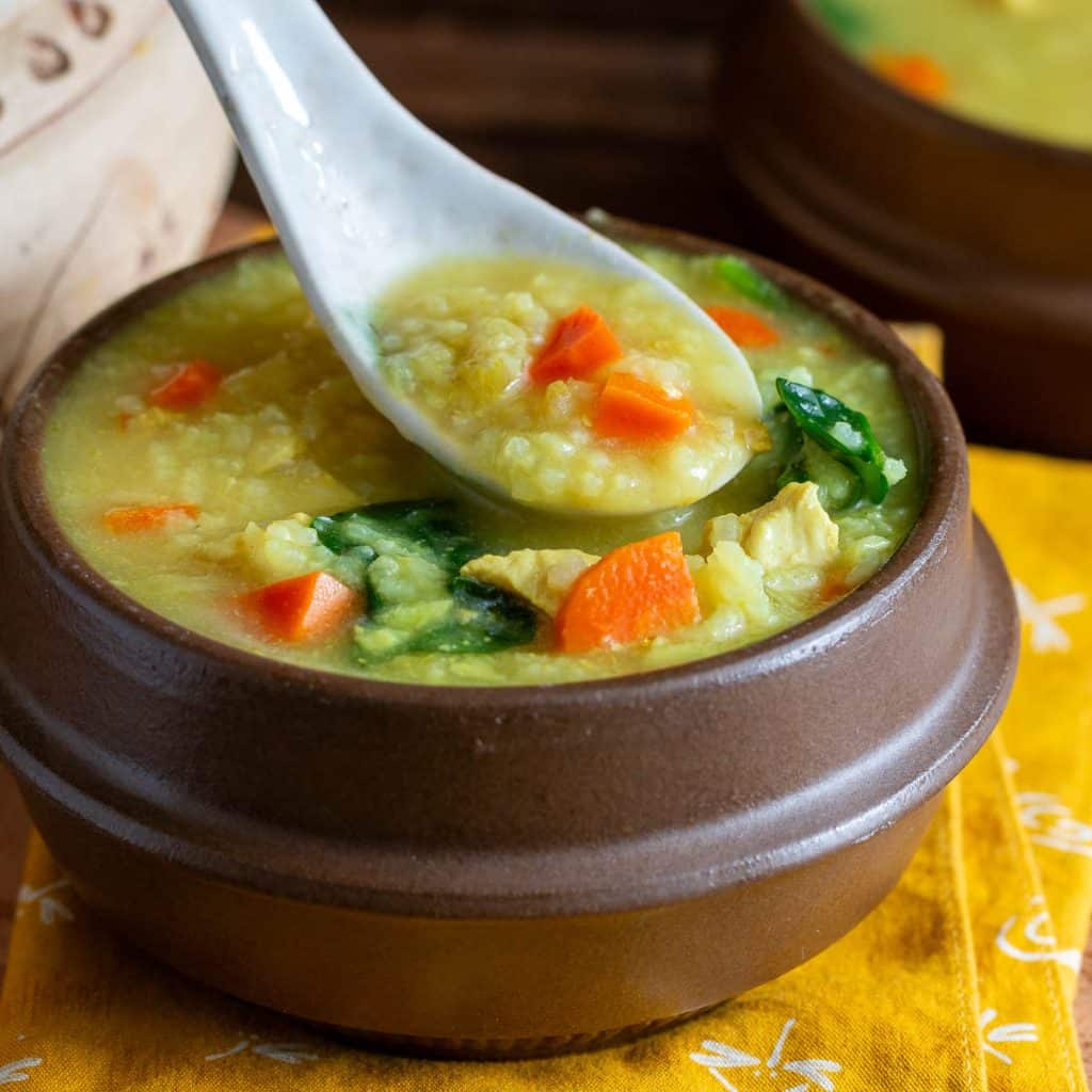 Immune Boosting Chicken and Rice Soup - Healthy World Cuisine