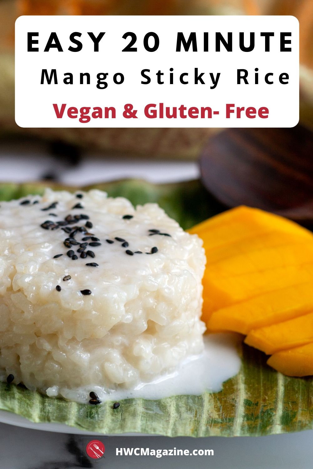 Easy Mango Sticky Rice - Healthy World Cuisine