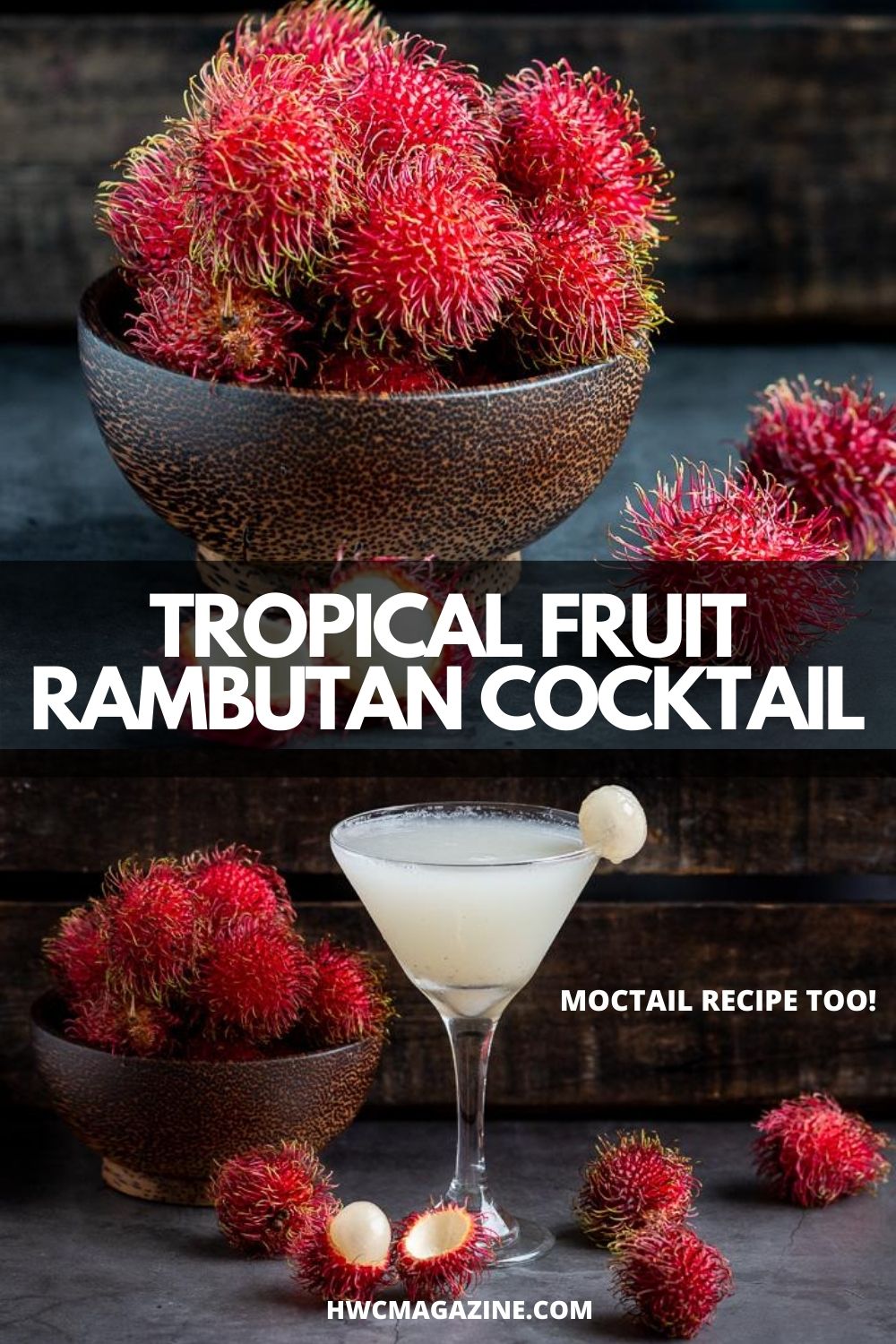 Tropical Fruit Rambutan Cocktail - Healthy World Cuisine
