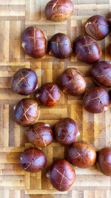 Air Fryer Roasted Chestnuts (EASY to PEEL) - Healthy World Cuisine