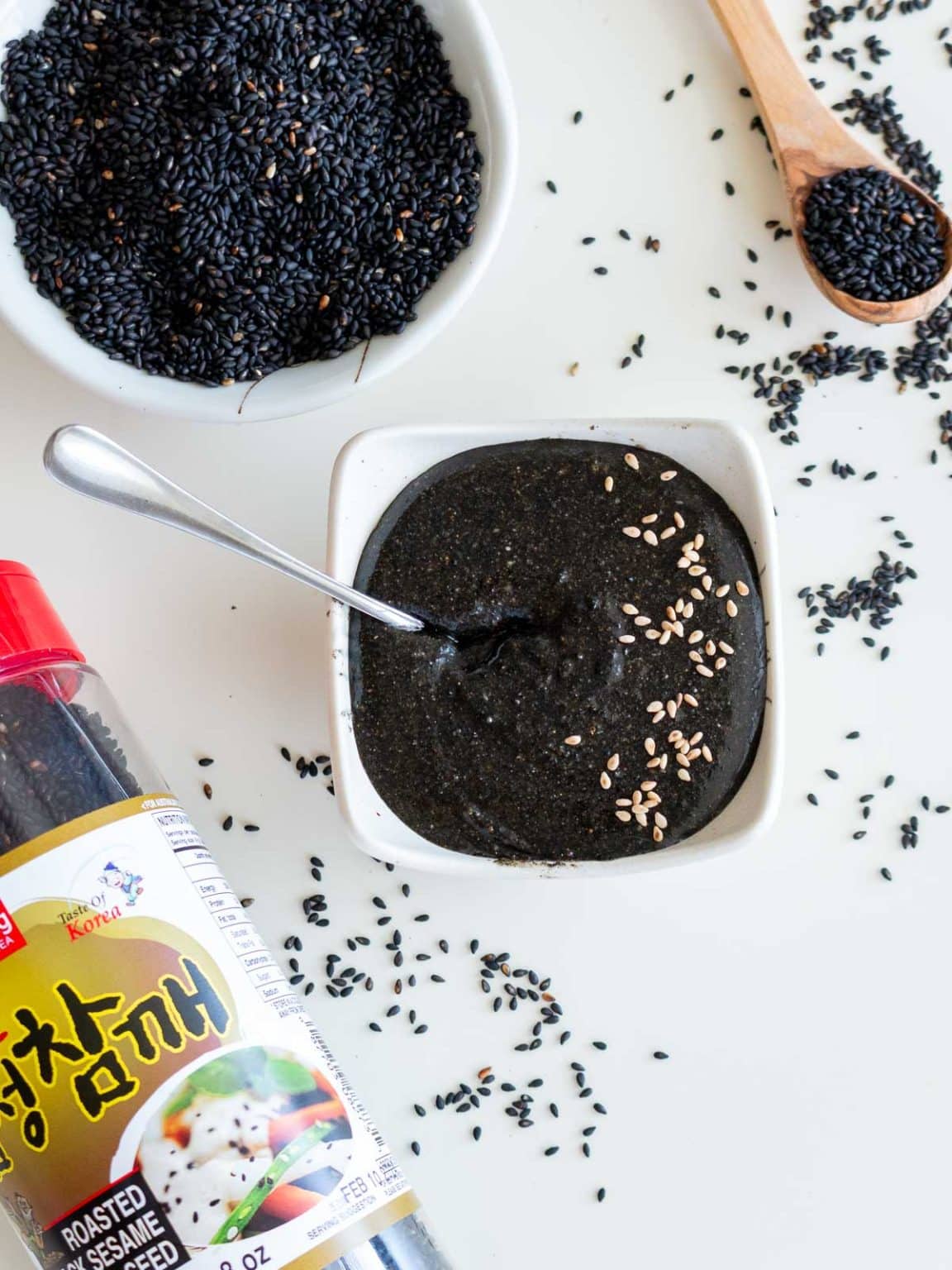 10 Minute Homemade Black Sesame Paste - Healthy World Cuisine